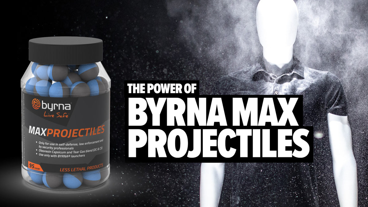 The Power of Byrna Max Projectiles – Byrna South Africa